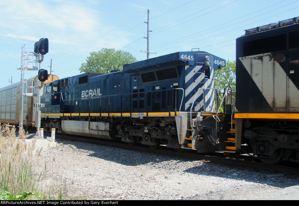 BCOL D9-44CW #4645 - BC Rail (CN)